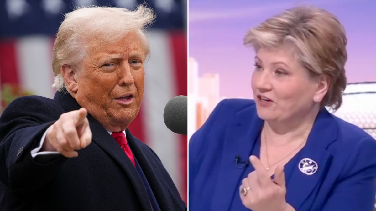 Emily Thornberry sums up the insanity of Donald Trump's power
