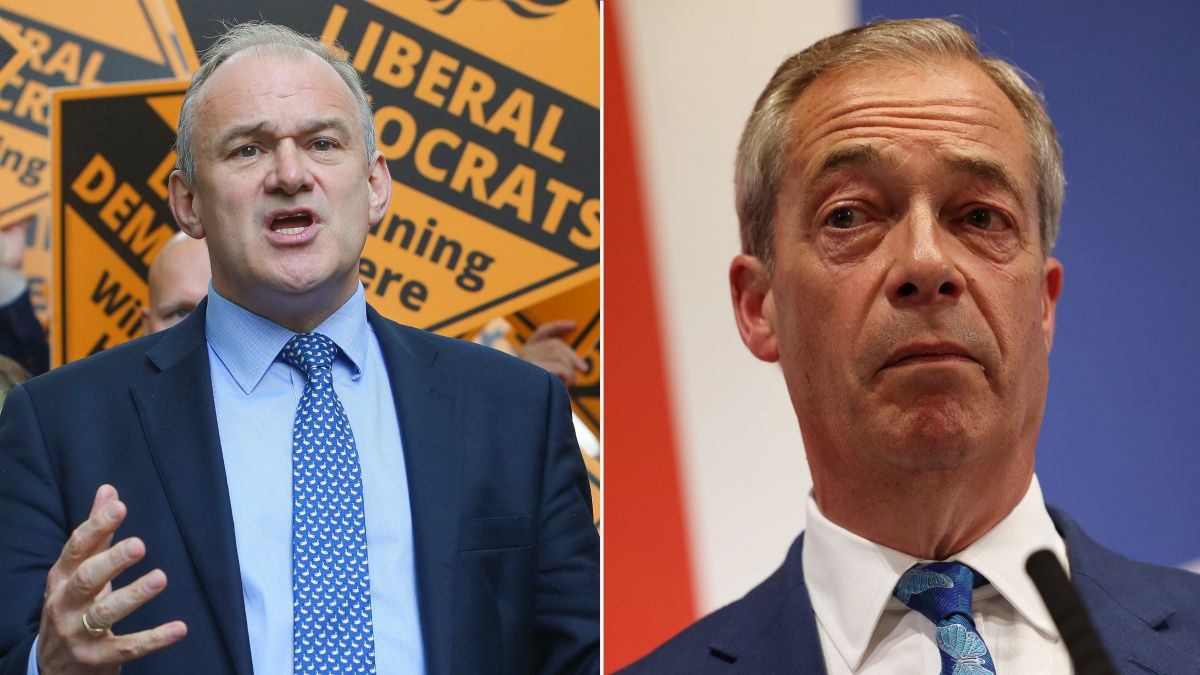 Lib Dems accuse Starmer and Badenoch of copying Reform's ‘extremism’