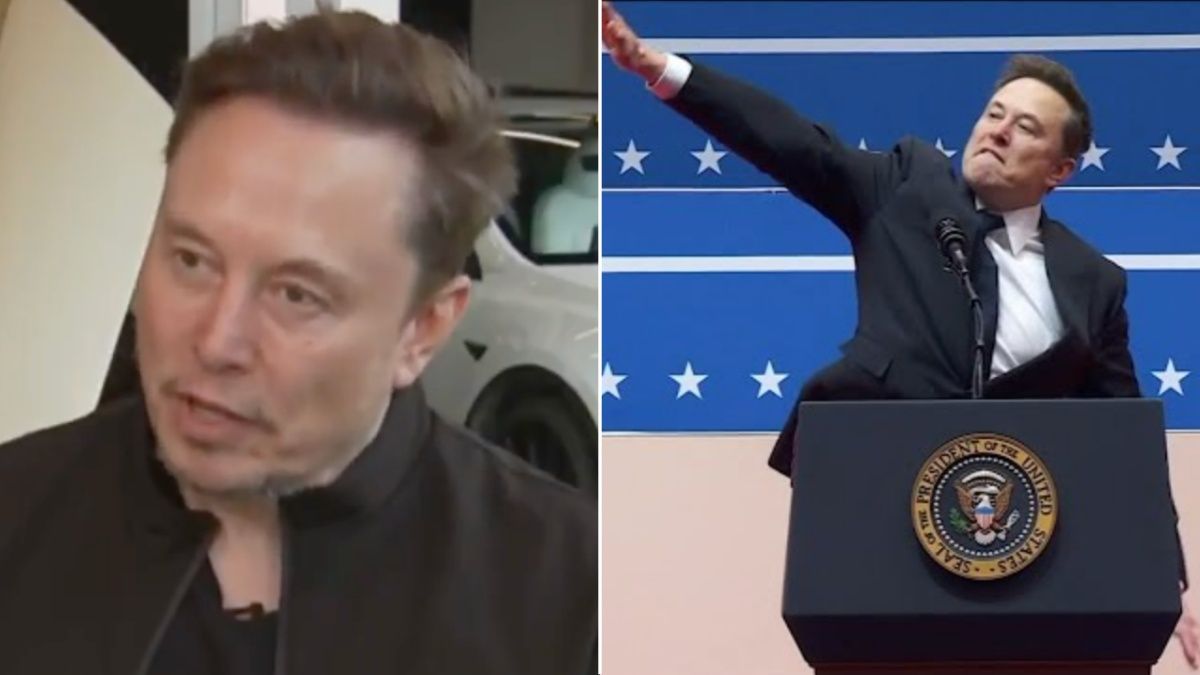 Elon Musk claims every politician has made his 'Nazi' salute