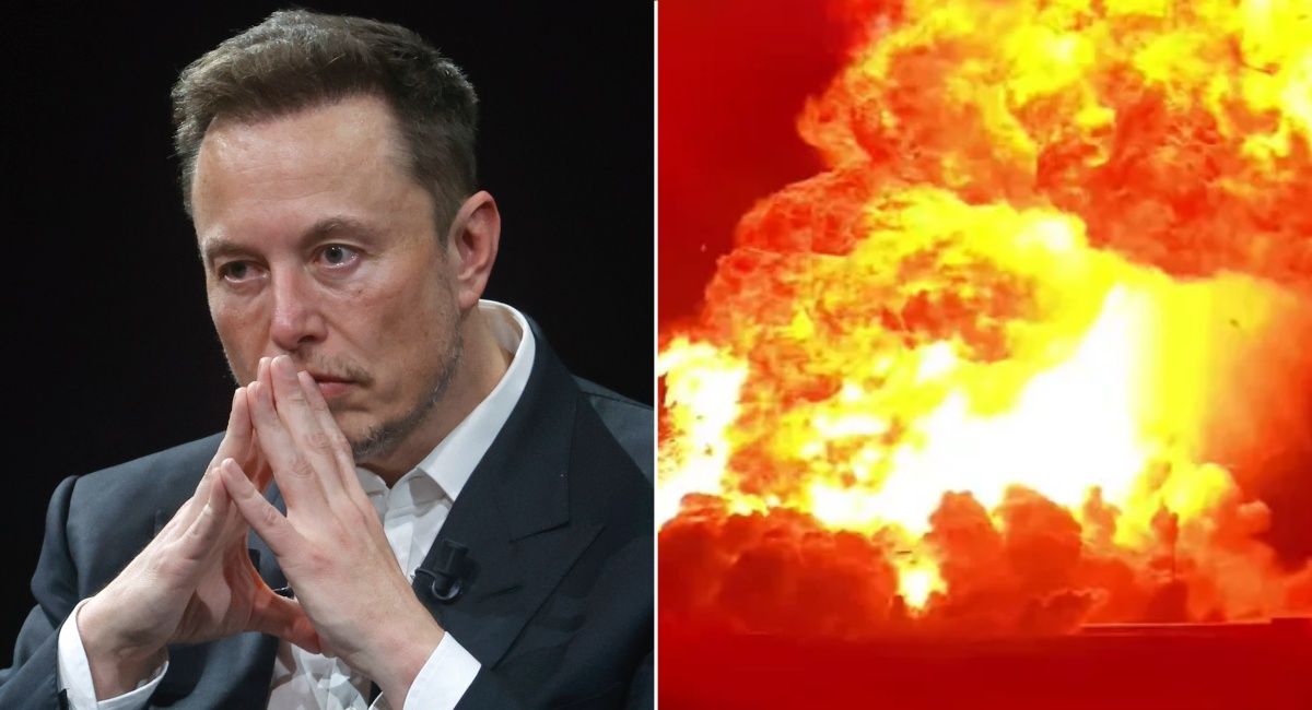 Embarrassment for Musk as SpaceX rocket explodes into humongous fireball