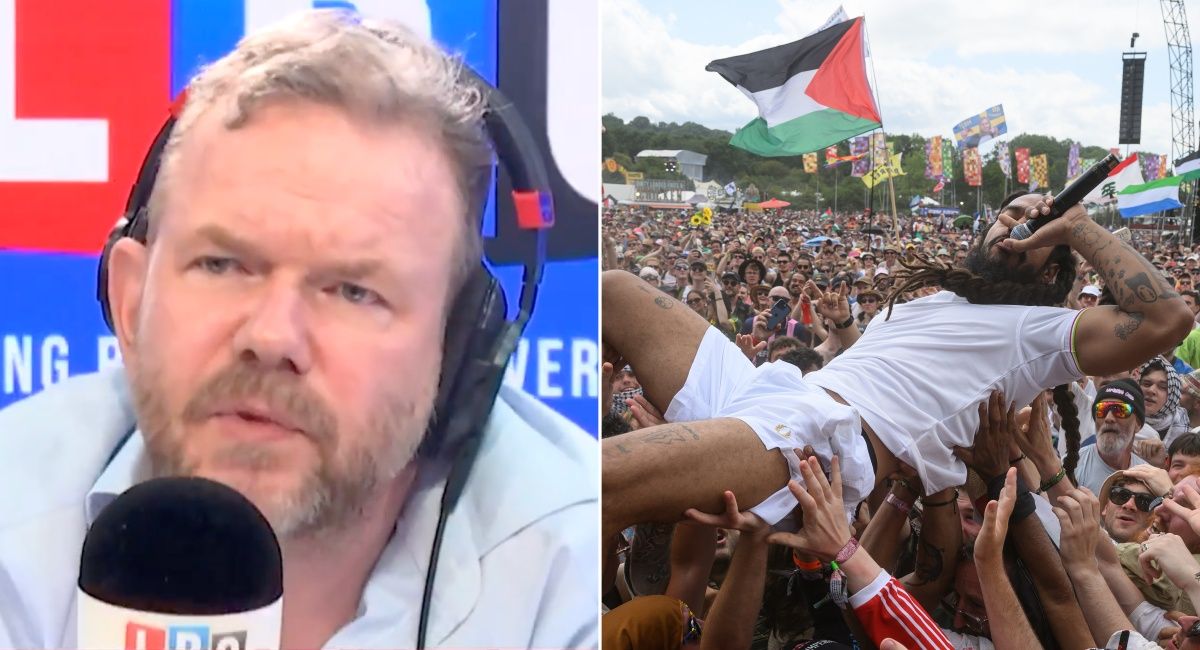 James O'Brien perfectly sums up Glastonbury controversy