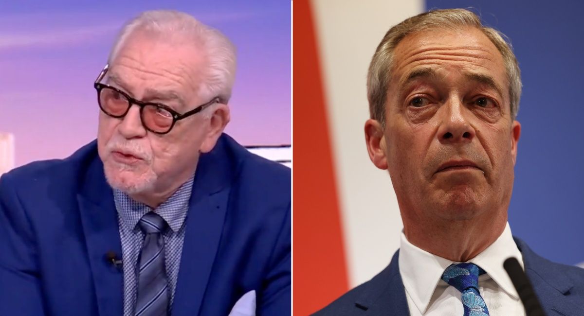 Brian Cox slams 'uninformed bully' Nigel Farage in scathing rant