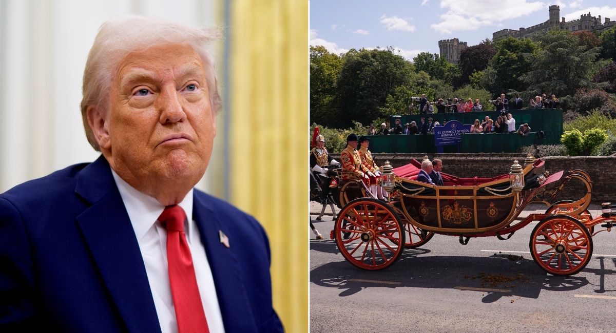 Why Trump's carriage ride is the saddest thing about state visit
