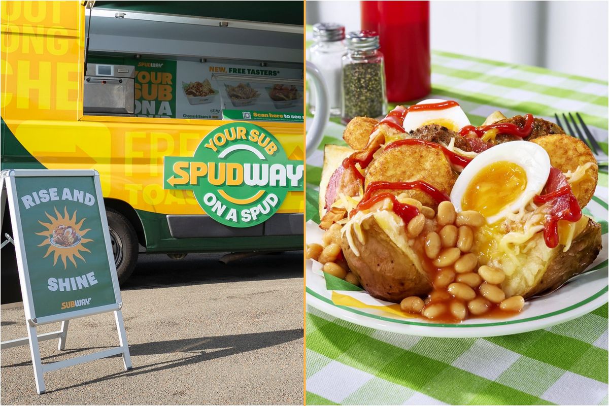 Subway rolls out of full English on a jacket potato