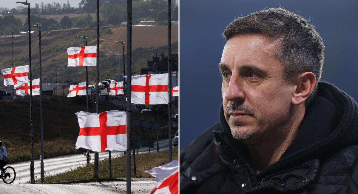 Flag brigade respond to Gary Neville comments by proving his point exactly