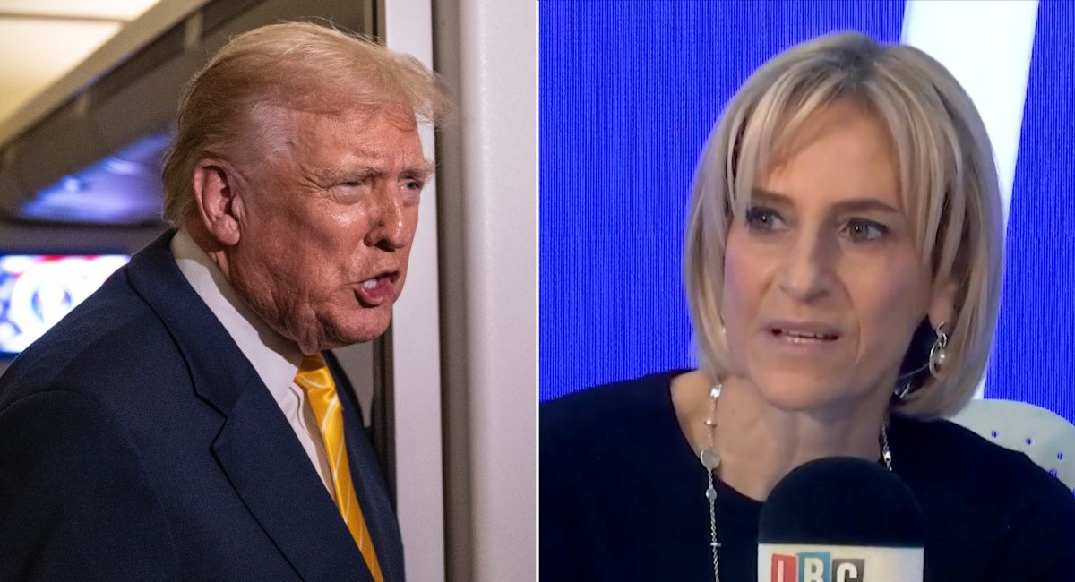 Emily Maitlis destroys 'vile' Trump for 'quiet piggy' comment
