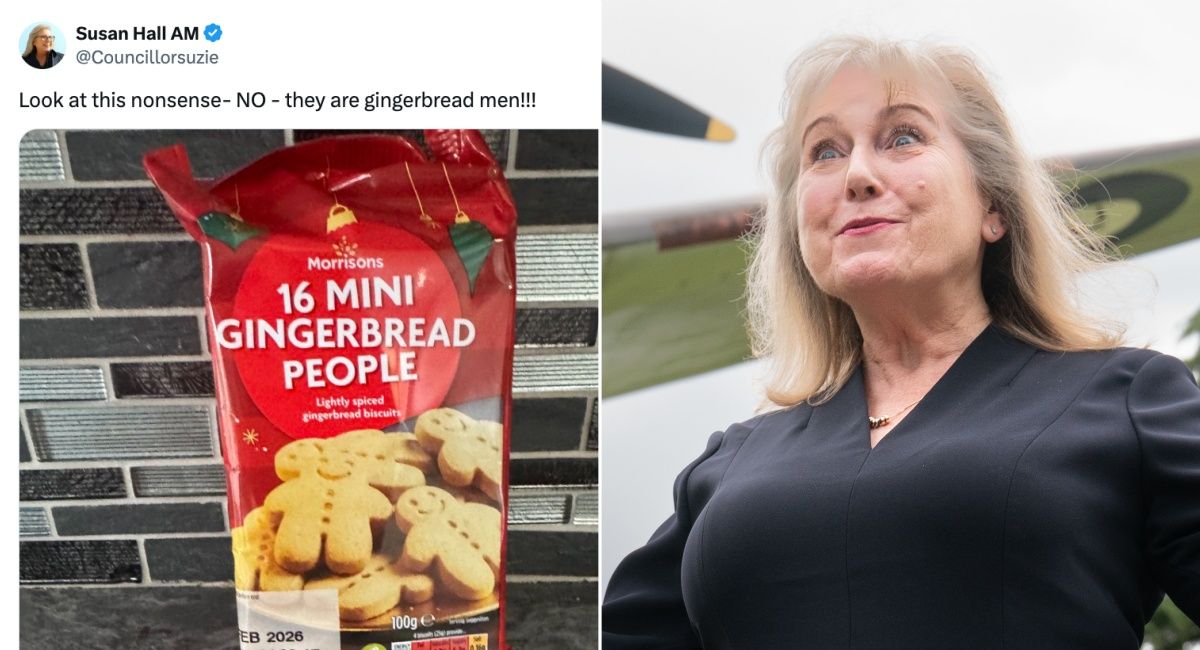 Best reactions after Susan Hall fumes at gingerbread biscuits