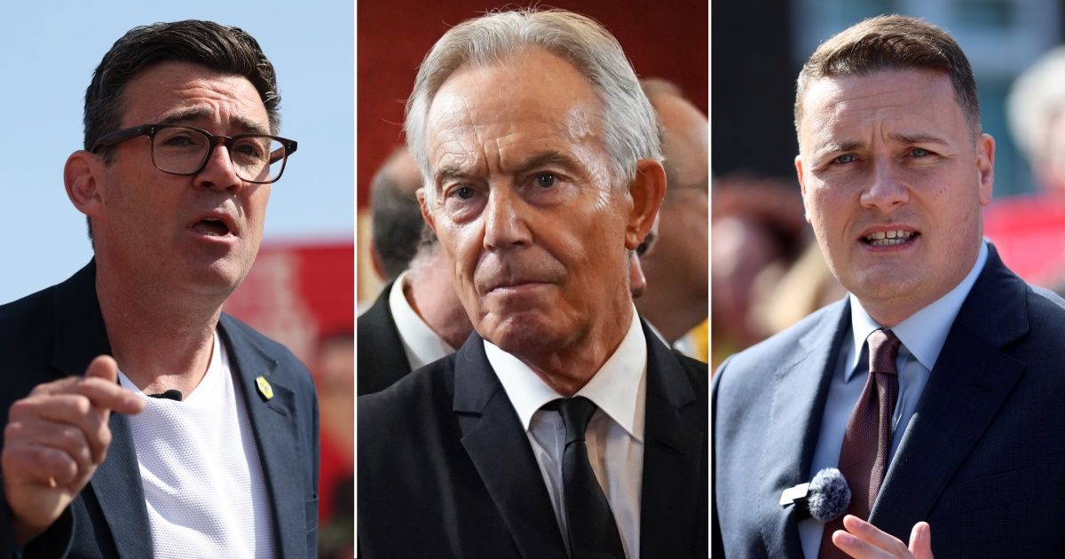 Andy Burnham and Wes Streeting unite in condemning Blair's attack on Labour