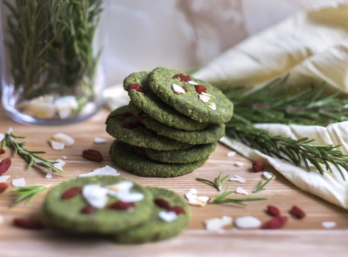 How to Make… Almond and Matcha Cookies