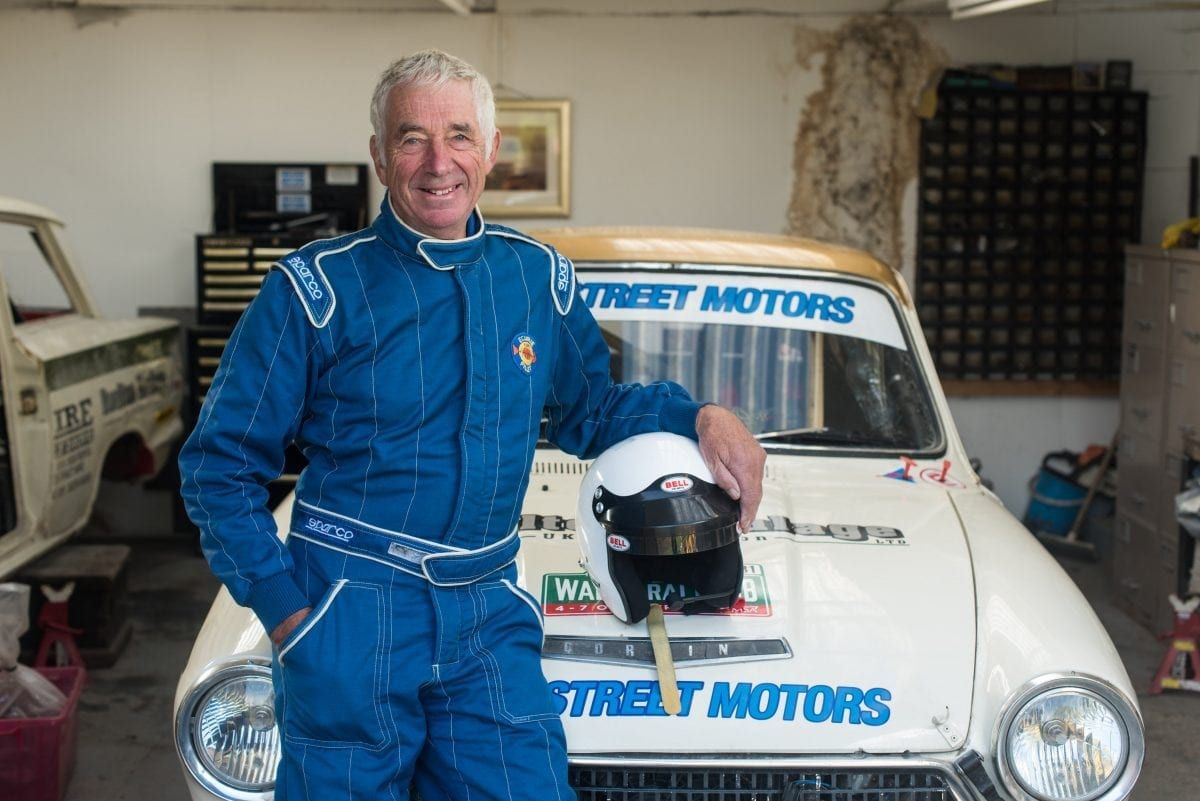 UK's oldest rally driver is still competing at a ripe old age