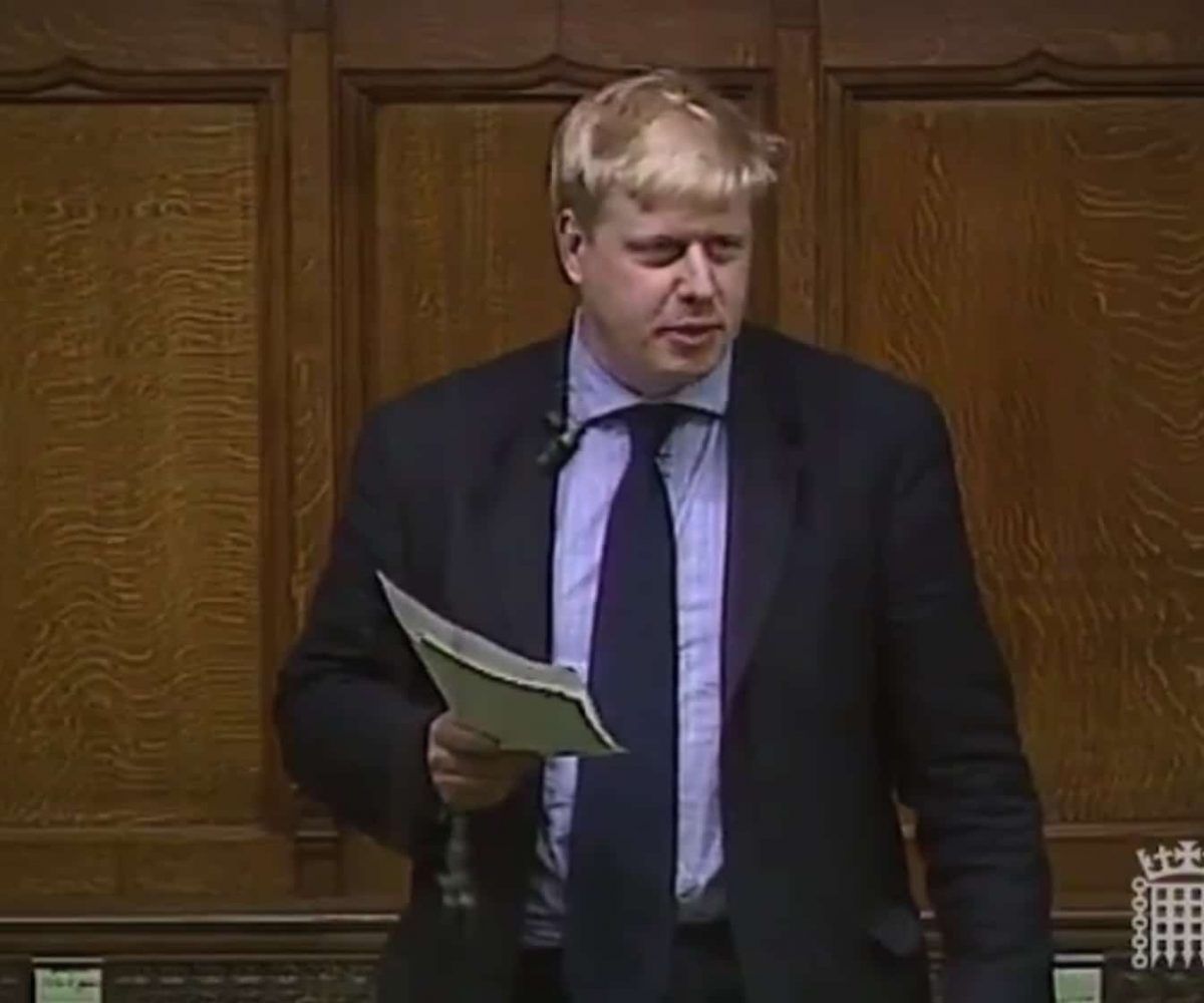 Flashback to when a young Boris Johnson called for a break up of the ...