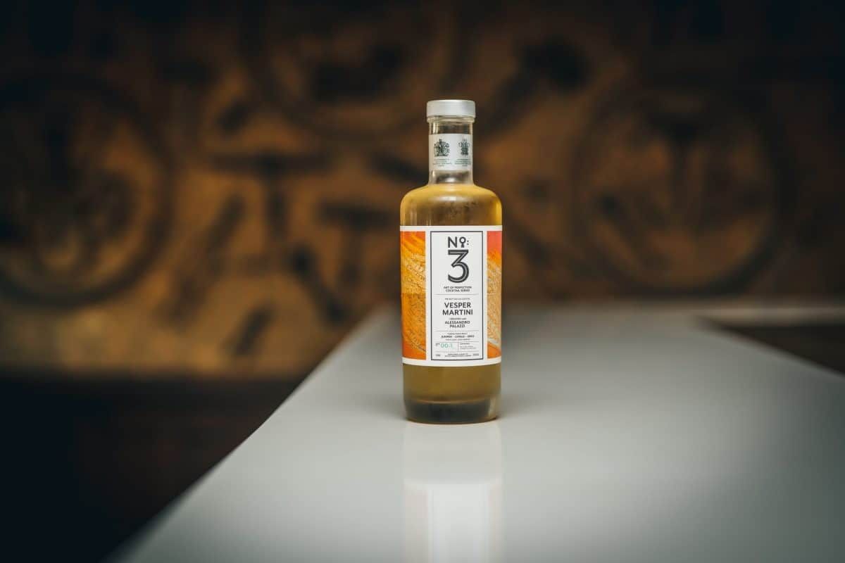 No.3 Gin collaborates with DUKES' Alessandro Palazzi for Vesper Martini