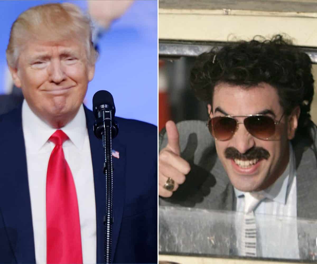 Trump hits out at Sacha Baron Cohen after release of Borat Subsequent ...