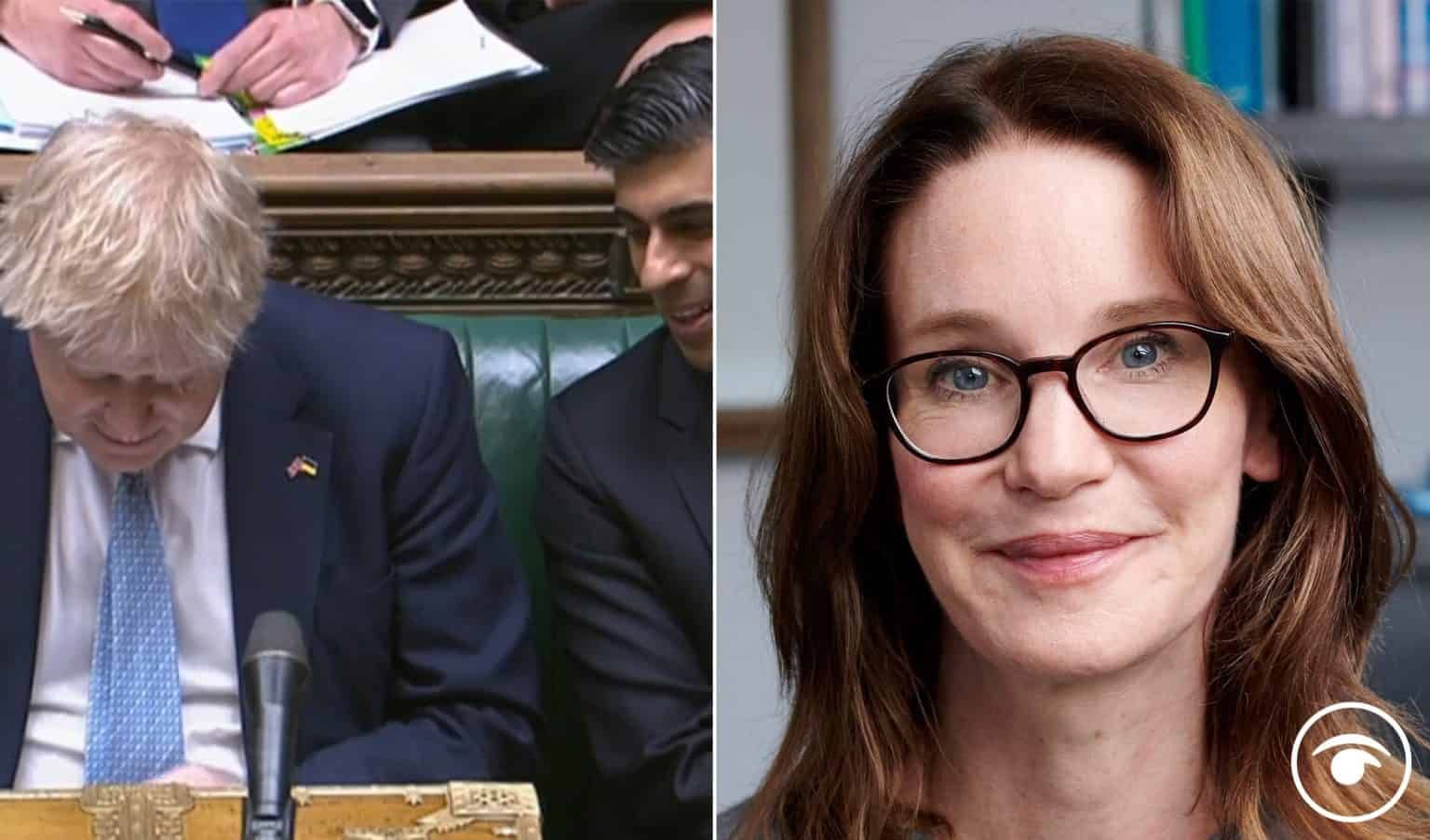 Susie Dent goes viral with subliminal Johnson dig