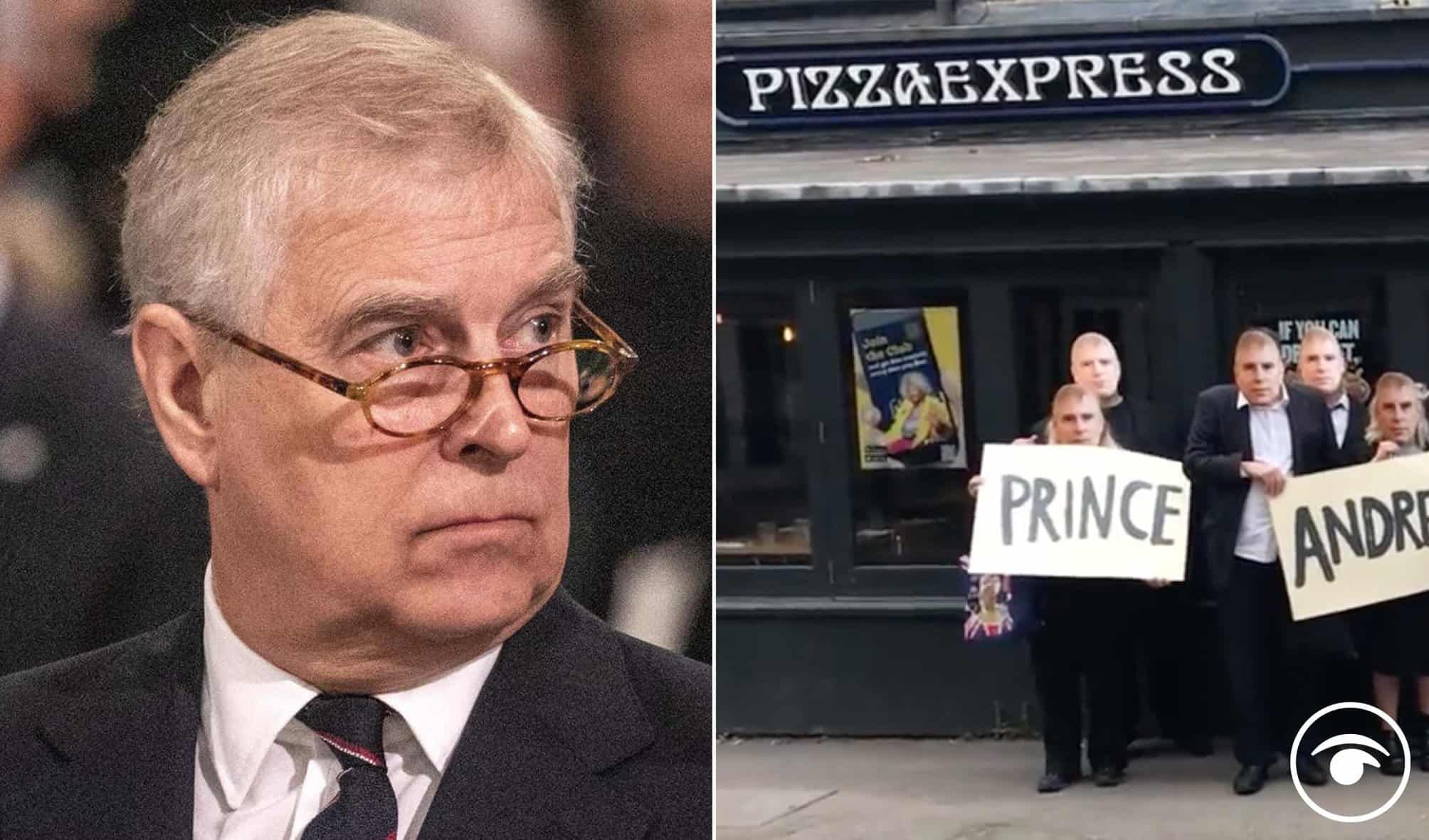 Watch: 'Prince Andrew is a sweaty...' is flying up the UK charts
