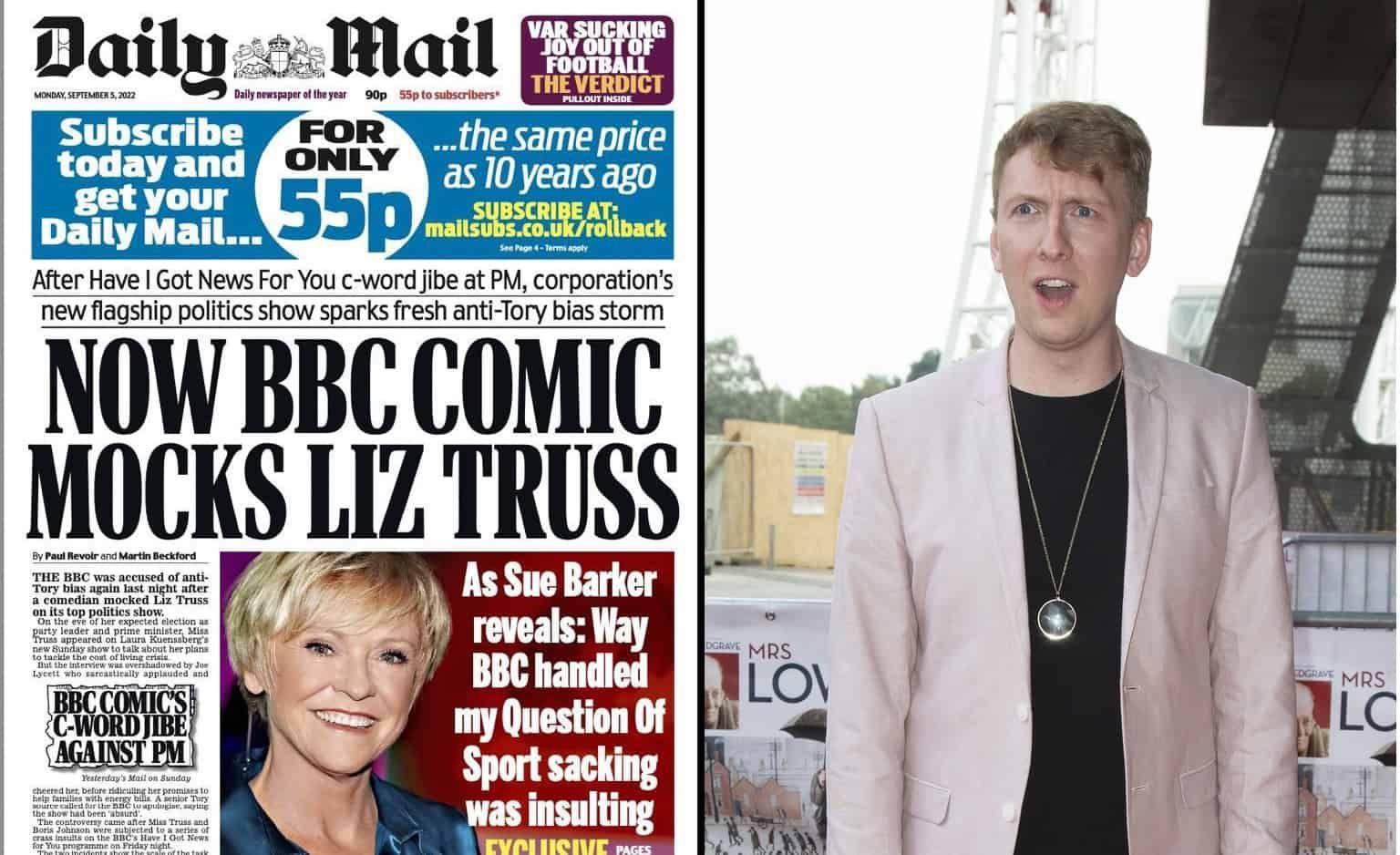 Front-page outrage! Joe Lycett sends Daily Mail into MELTDOWN