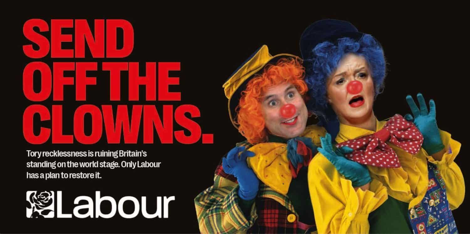 Labour Unveils New Posters As Party Gears Up For Election
