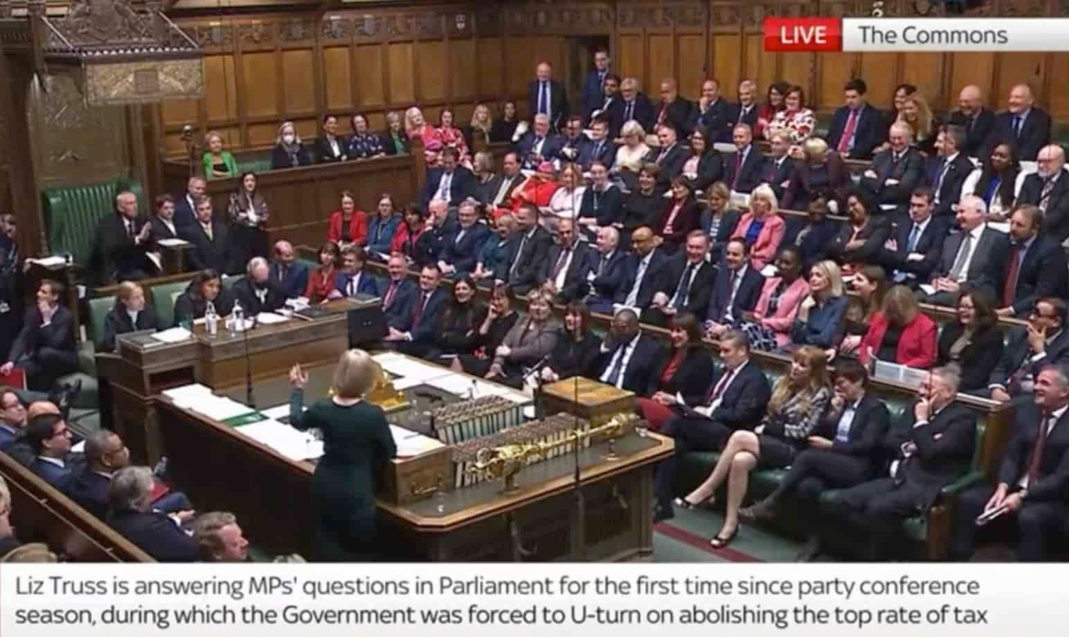 Labour backbenches erupt as Truss says she's 'genuinely unclear'