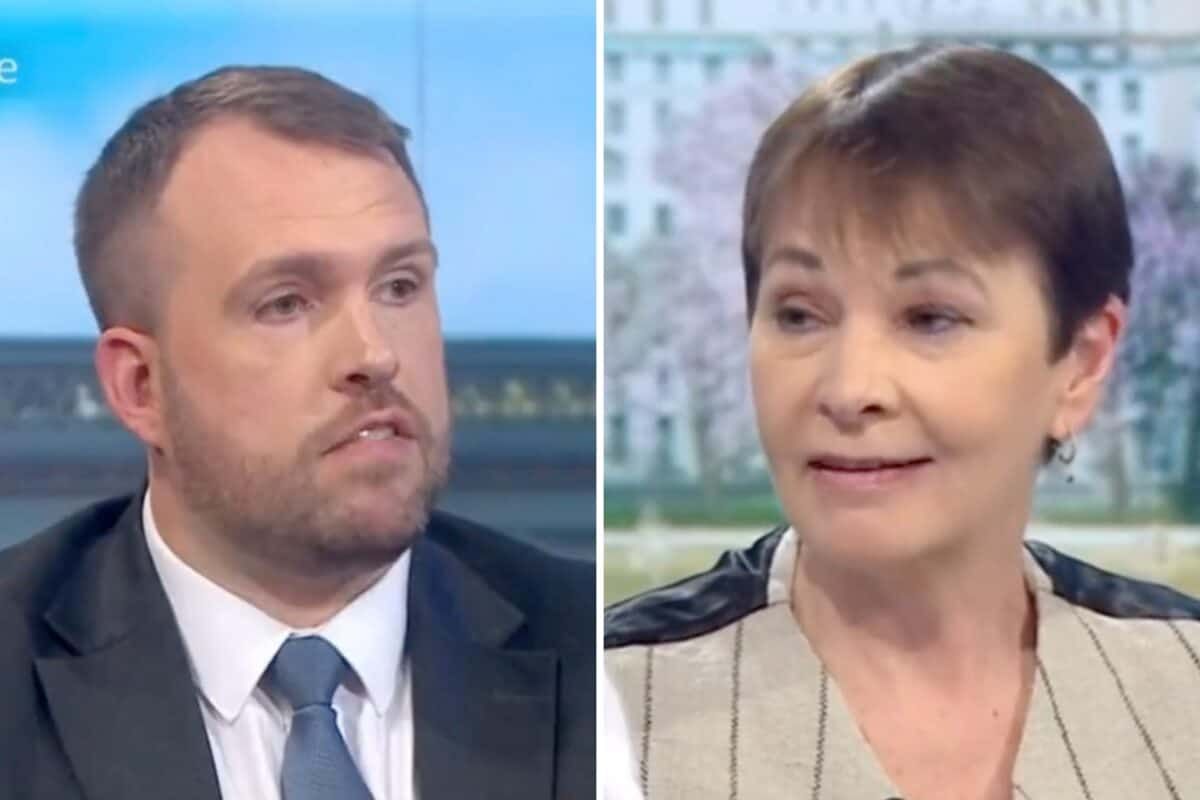 Caroline Lucas tells Gullis: 'The country deserves better than you'