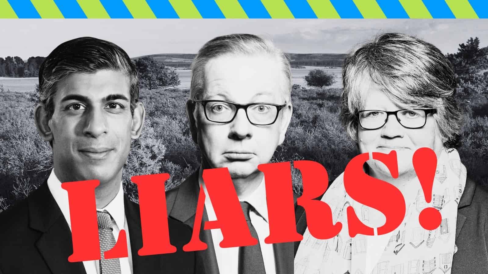 RSPB hits out at Sunak and Gove in brutal Twitter post