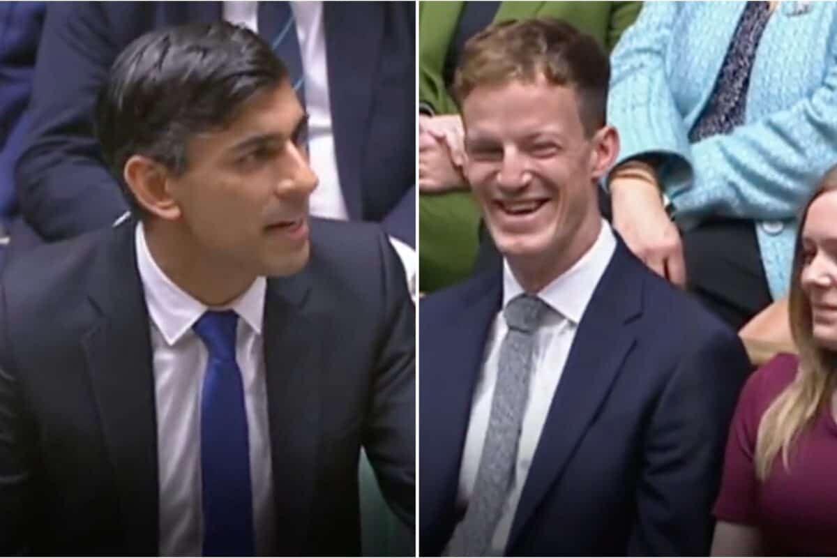 Sunak makes genuinely funny joke during PMQs