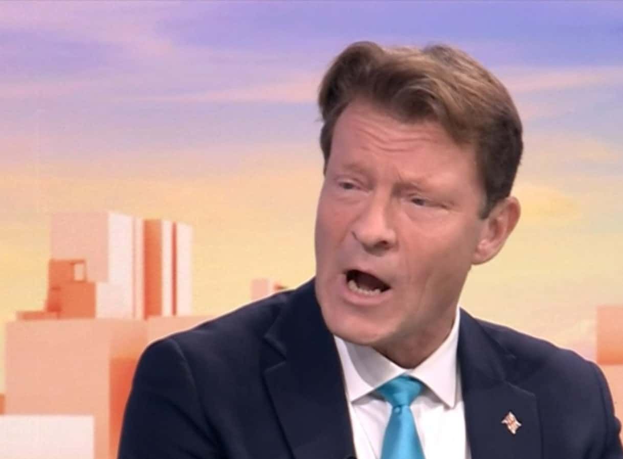 Richard Tice accused of 'harking back to the 1940s' during BBC appearance