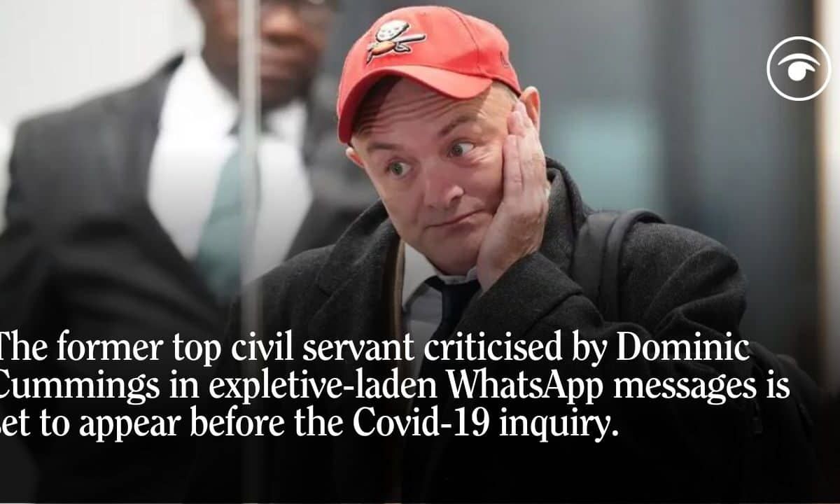 Cummings: Top civil servant referenced in ‘misogynistic’ messages to ...