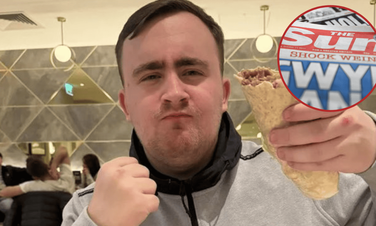 Luke Littler hits out at The Sun following photo stunt