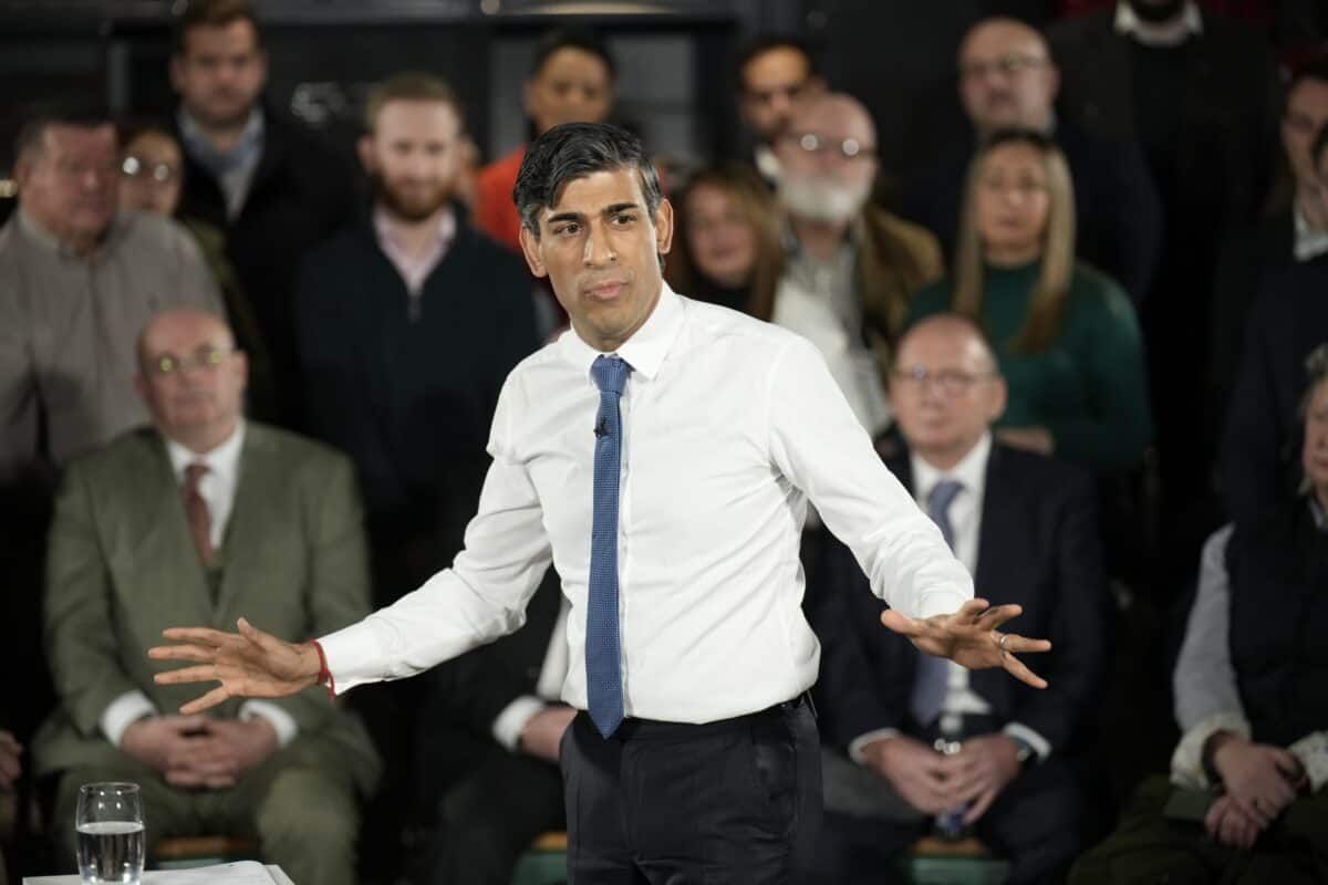 Rishi Sunak says he has 'made progress on all five priorities'
