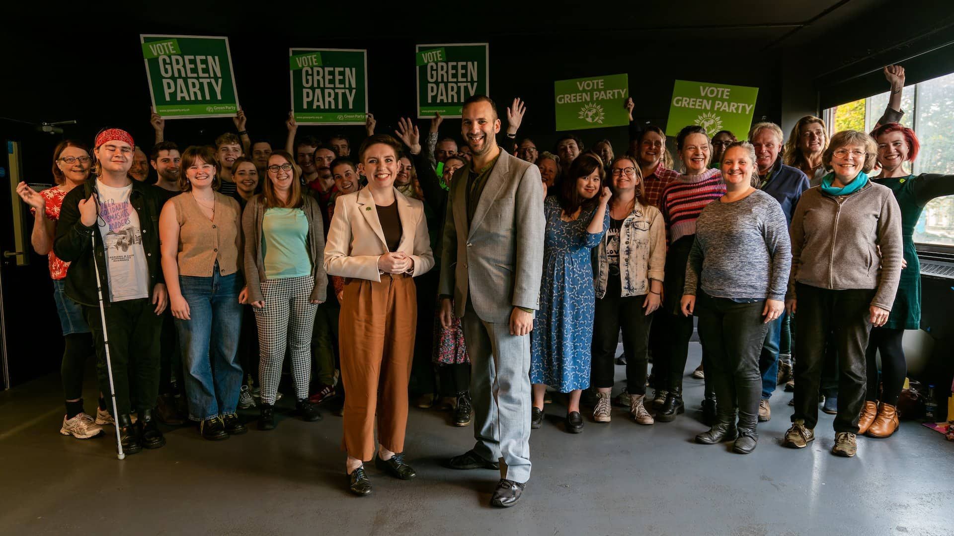 Green Party now 'second-most popular option' for voters under 40 - YouGov