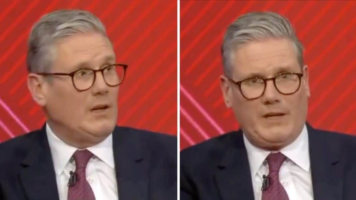 Audience laughs at Keir Starmer after he reminds them his dad was a ...