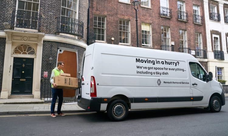 Removal van spotted heading to Downing Street